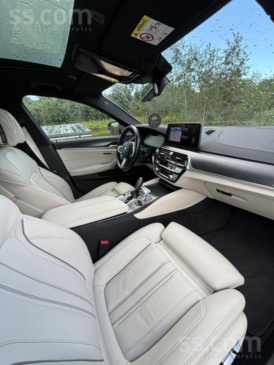 Grey BMW 530 2022 in Tukums, with an engine capacity of 2.00 L and mileage of 0 thousand km for 28900 €, photo 9 on AUTOMOTO.COM.LV