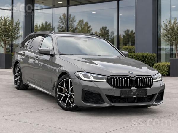 Grey BMW 530 2022 in Talsi, with an engine capacity of 3.00 L and mileage of 199 thousand km for 33999 €, photo 1 on AUTOMOTO.COM.LV