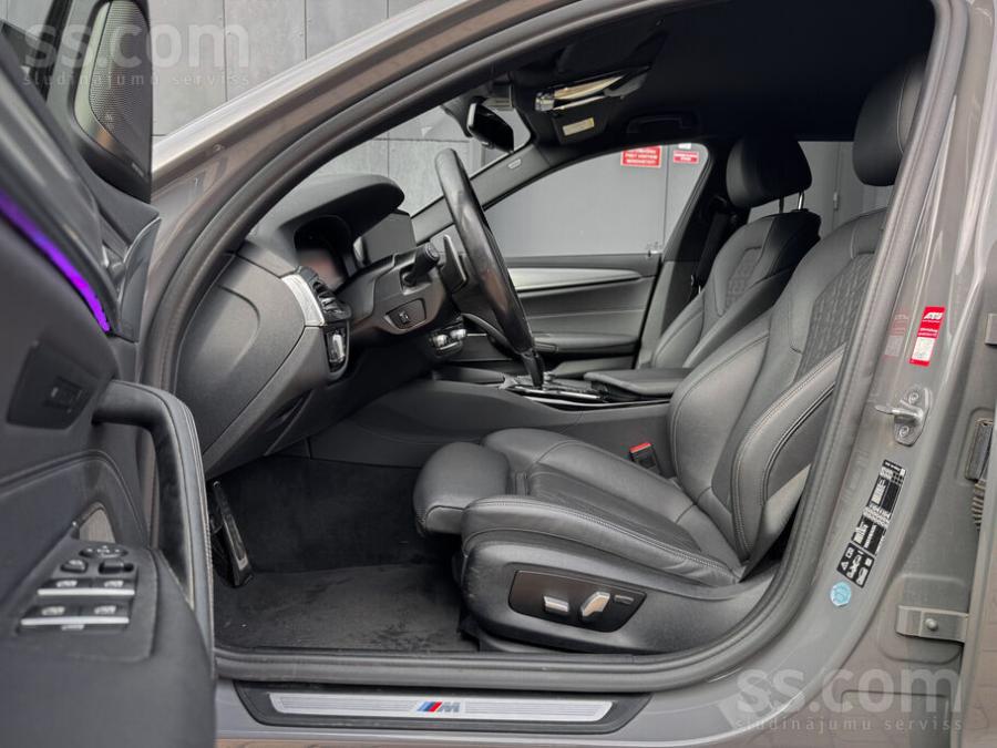 Pelēks BMW 530 2022 Rīga, ar dzinēja tilpumu 3.00 L un nobraukumu 148 tūkst. km par 29900 €, foto 18 vietnē AUTOMOTO.COM.LV