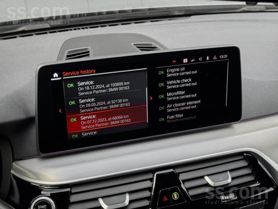 Pelēks BMW 530 2022 Rīga, ar dzinēja tilpumu 3.00 L un nobraukumu 148 tūkst. km par 29900 €, foto 34 vietnē AUTOMOTO.COM.LV