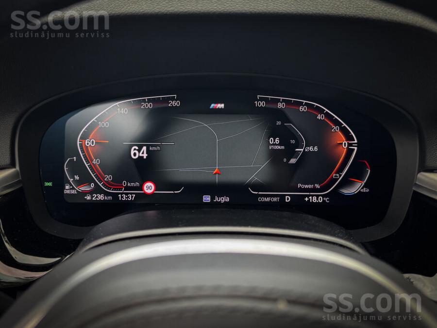 Pelēks BMW 530 2022 Rīga, ar dzinēja tilpumu 3.00 L un nobraukumu 148 tūkst. km par 29900 €, foto 35 vietnē AUTOMOTO.COM.LV