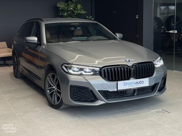 Grey BMW 530 2023 in Klaipeda, with an engine capacity of 2.00 L and mileage of 124 thousand km for 35733 €, photo 3 on AUTOMOTO.COM.LV