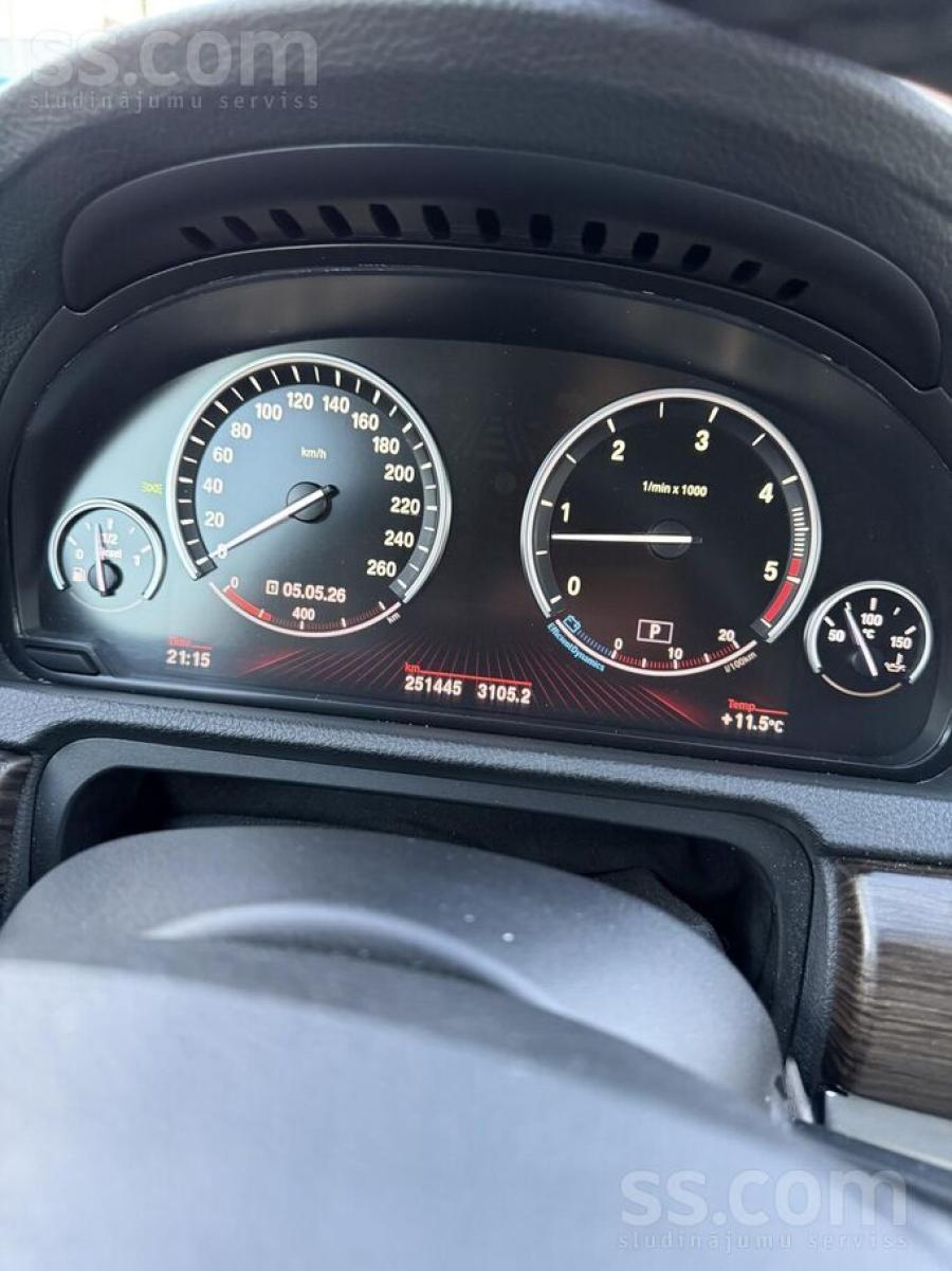 BMW 530 2009 Ventspils, ar dzinēja tilpumu 3.00 L un nobraukumu 251 tūkst. km par 9990 €, foto 25 vietnē AUTOMOTO.COM.LV