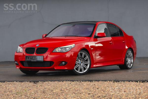 Red BMW 530 2003 in Jelgava, with an engine capacity of 3.00 L and mileage of 380 thousand km for 5000 €, photo 1 on AUTOMOTO.COM.LV