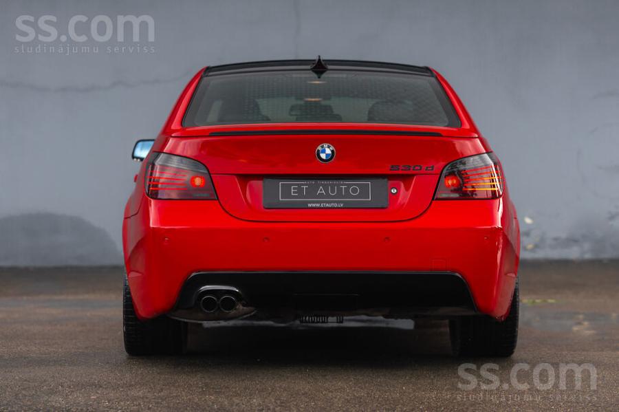 Sarkans BMW 530 2003 Jelgava, ar dzinēja tilpumu 3.00 L un nobraukumu 380 tūkst. km par 5000 €, foto 5 vietnē AUTOMOTO.COM.LV