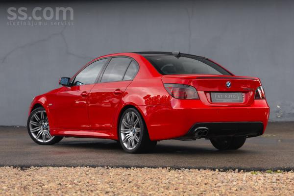 Red BMW 530 2003 in Jelgava, with an engine capacity of 3.00 L and mileage of 380 thousand km for 5000 €, photo 5 on AUTOMOTO.COM.LV