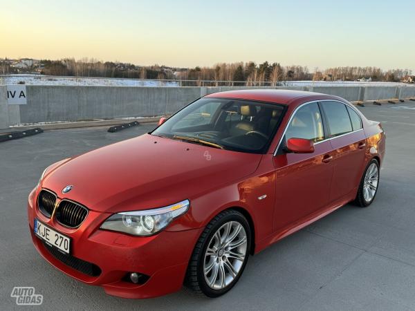 Red BMW 530 2006 in Vilnius, with an engine capacity of 3.00 L and mileage of 384 thousand km for 5300 €, photo 2 on AUTOMOTO.COM.LV