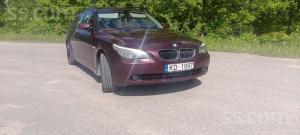 Red BMW 530 2006 in Madona, with an engine capacity of 3.00 L and mileage of 361 thousand km for 3700 €, photo 3 on AUTOMOTO.COM.LV