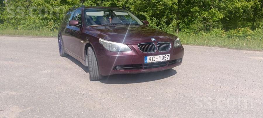Red BMW 530 2006 in Madona, with an engine capacity of 3.00 L and mileage of 361 thousand km for 3700 €, photo 3 on AUTOMOTO.COM.LV