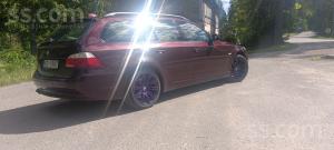 Red BMW 530 2006 in Madona, with an engine capacity of 3.00 L and mileage of 361 thousand km for 3700 €, photo 4 on AUTOMOTO.COM.LV