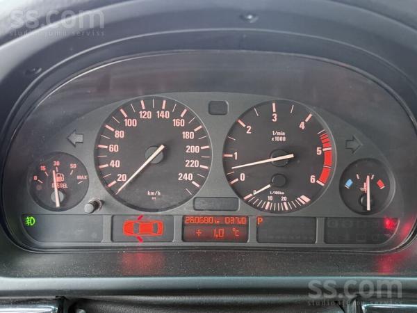 BMW 530 1999 in Riga, with an engine capacity of 3.00 L and mileage of 260 thousand km for 2350 €, photo 9 on AUTOMOTO.COM.LV