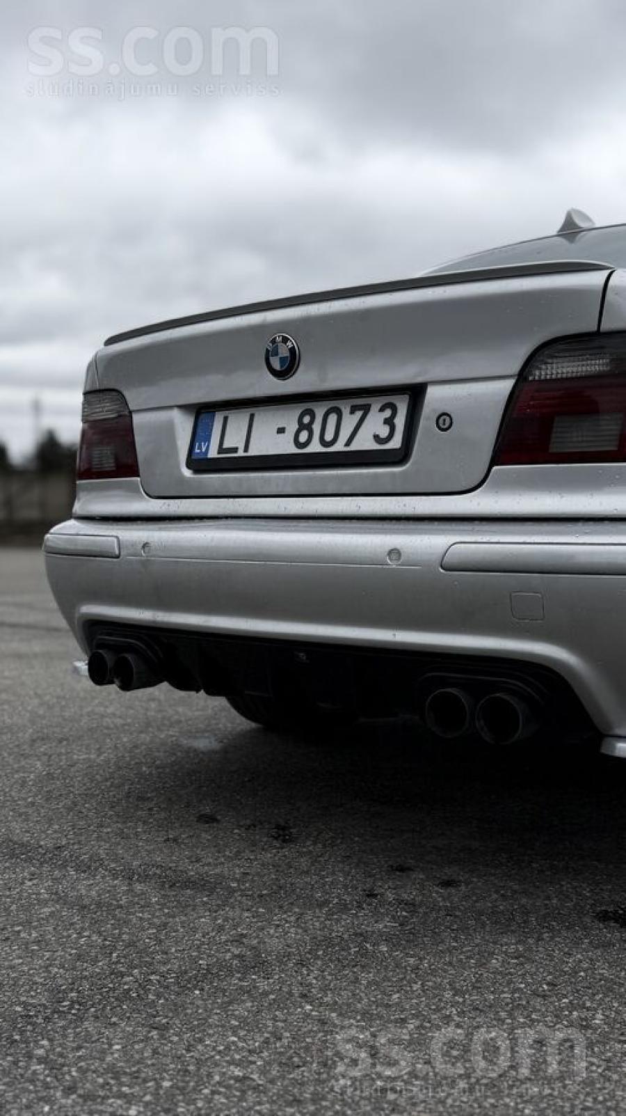 BMW 530 2000 Daugavpils, ar dzinēja tilpumu 3.00 L un nobraukumu 502 tūkst. km par 6000 €, foto 6 vietnē AUTOMOTO.COM.LV