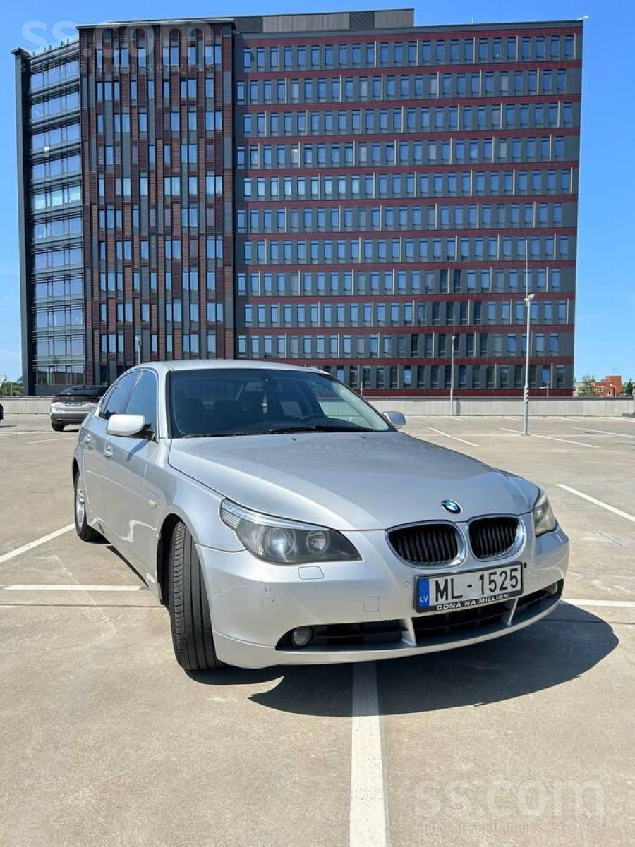 BMW 530 2003 Rīga, ar dzinēja tilpumu 3.00 L un nobraukumu 273 tūkst. km par 6999 €, foto 1 vietnē AUTOMOTO.COM.LV