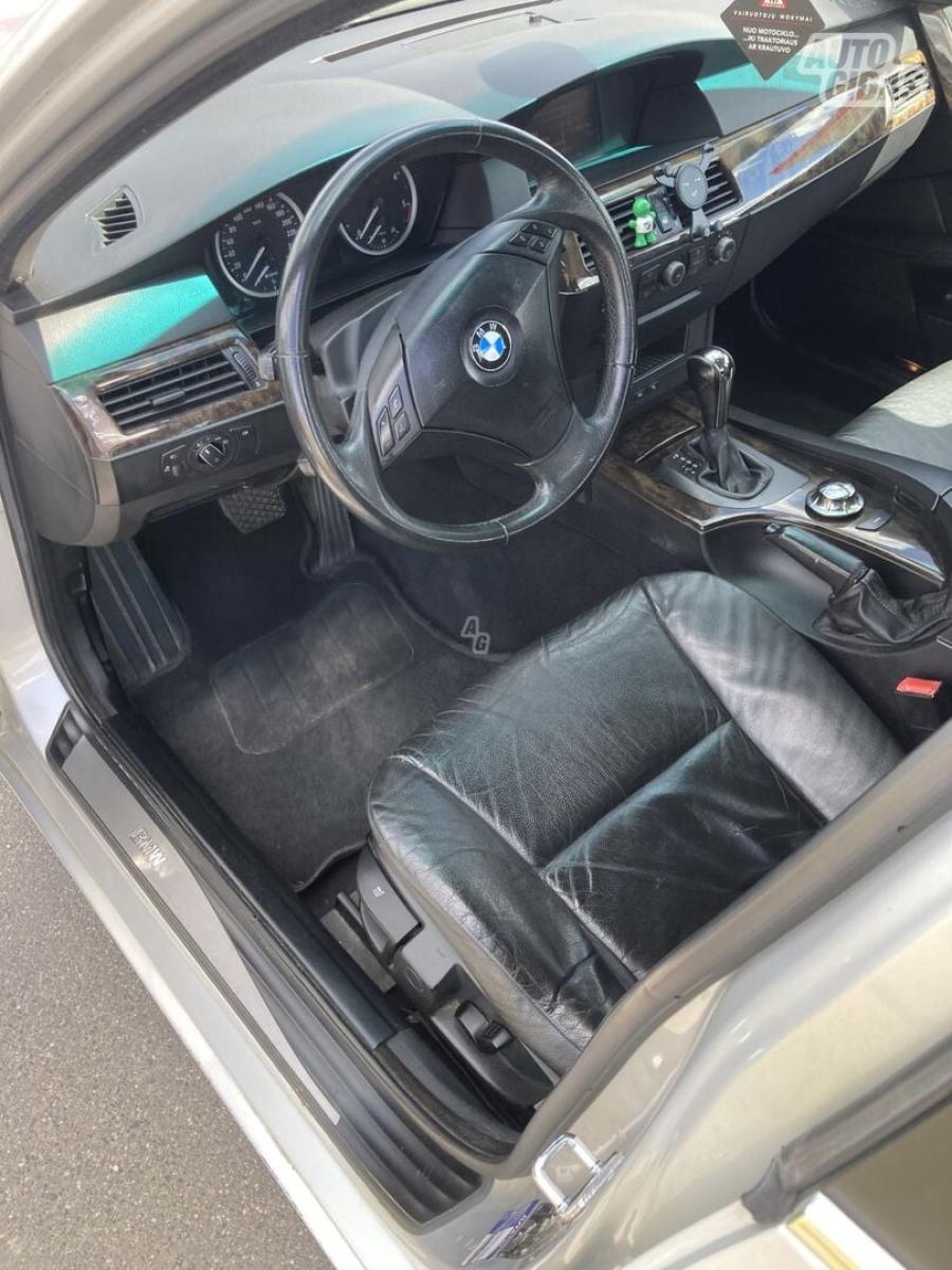 BMW 530 2003 in Kaunas, with an engine capacity of 3.00 L and mileage of 435 thousand km for 3300 €, photo 7 on AUTOMOTO.COM.LV