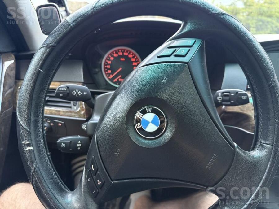 BMW 530 2004 Rīga, ar dzinēja tilpumu 3.00 L un nobraukumu 298 tūkst. km par 3595 €, foto 7 vietnē AUTOMOTO.COM.LV
