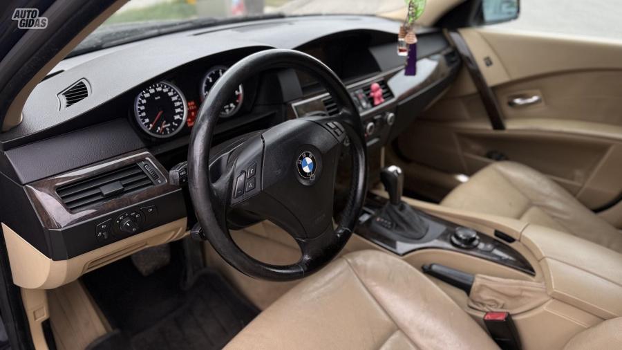BMW 530 2004 in Vilnius, with an engine capacity of 3.00 L and mileage of 366 thousand km for 3850 €, photo 11 on AUTOMOTO.COM.LV