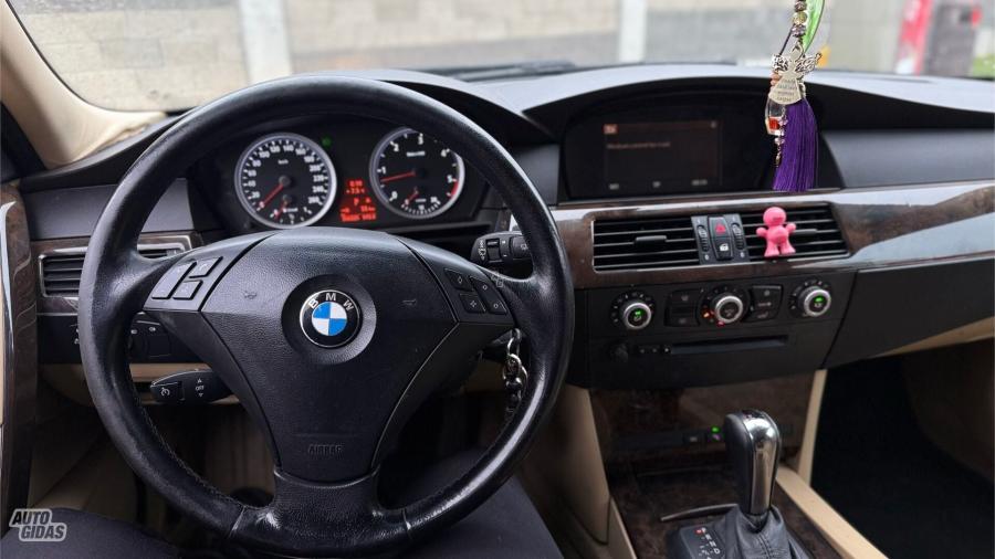 BMW 530 2004 in Vilnius, with an engine capacity of 3.00 L and mileage of 366 thousand km for 3550 €, photo 14 on AUTOMOTO.COM.LV