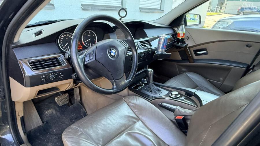 BMW 530 2004 in Vilnius, with an engine capacity of 3.00 L and mileage of 327 thousand km for 3200 €, photo 16 on AUTOMOTO.COM.LV