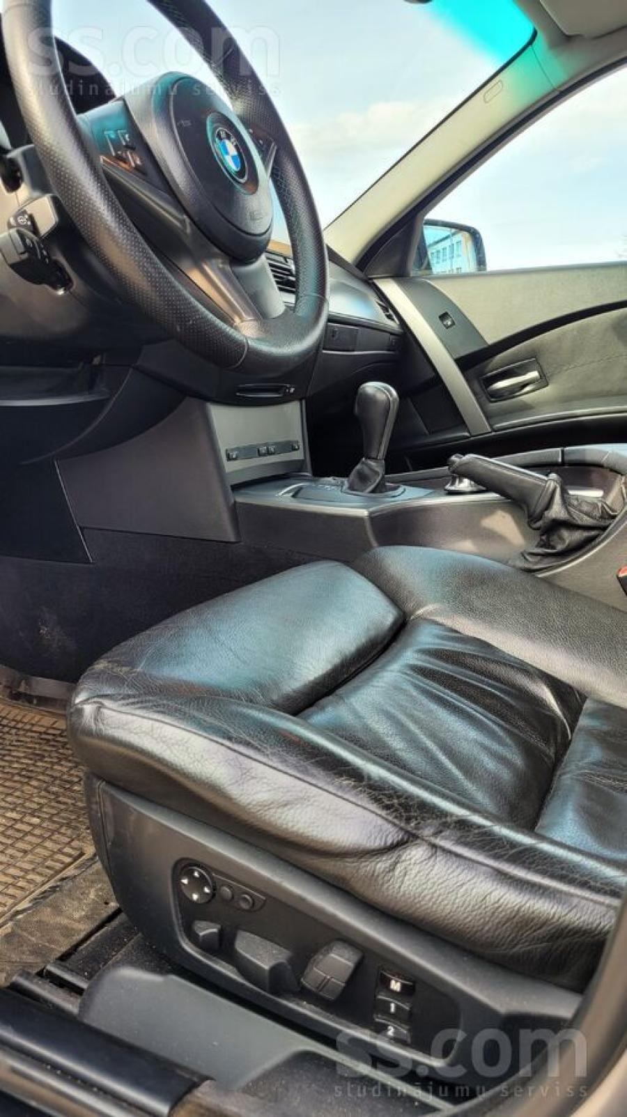 BMW 530 2004 Aizkraukle, ar dzinēja tilpumu 3.00 L un nobraukumu 320 tūkst. km par 4000 €, foto 12 vietnē AUTOMOTO.COM.LV