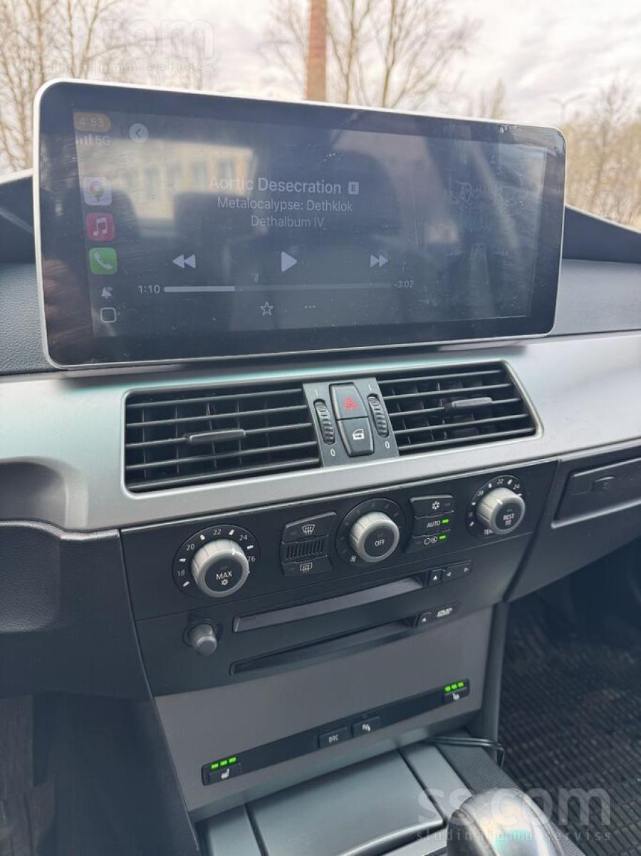 BMW 530 2004 Aizkraukle, ar dzinēja tilpumu 3.00 L un nobraukumu 320 tūkst. km par 4000 €, foto 16 vietnē AUTOMOTO.COM.LV