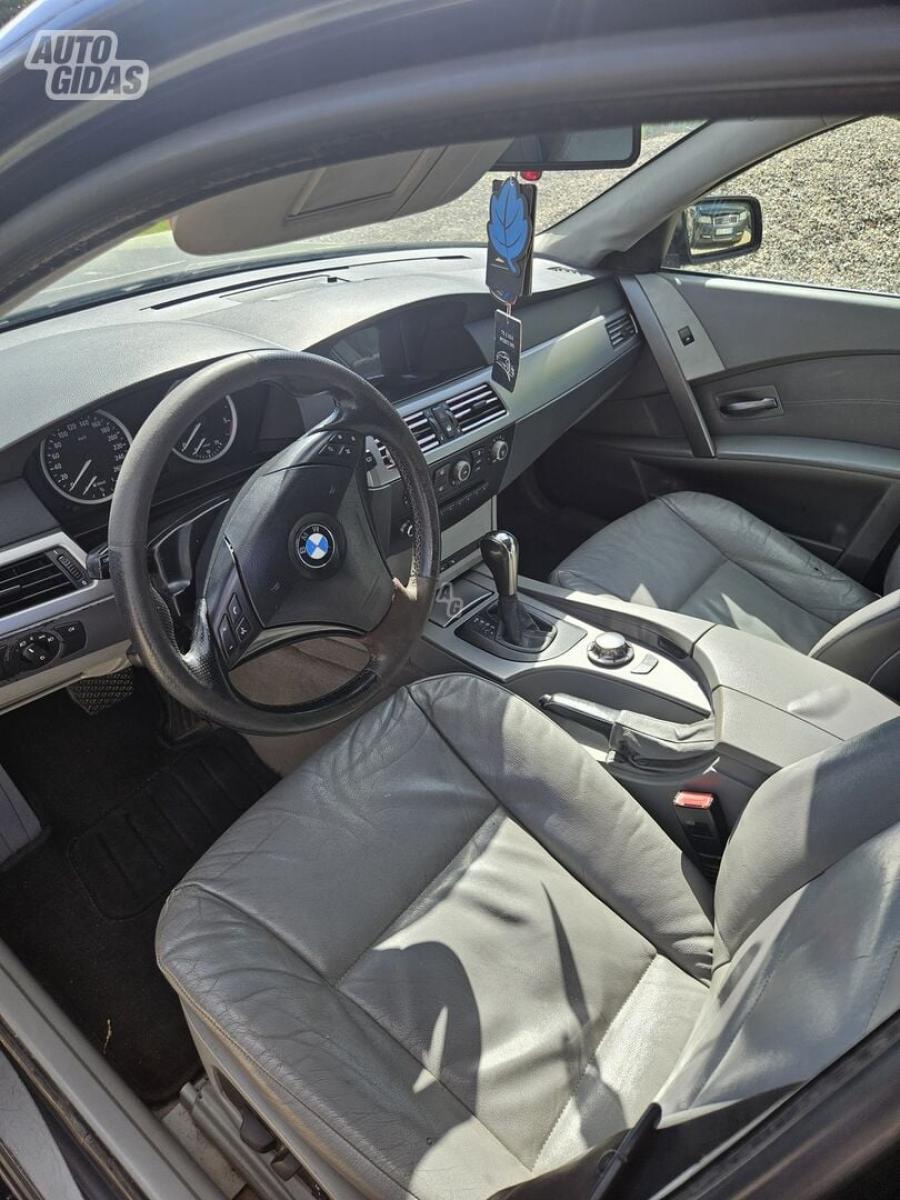 BMW 530 2004 in Vilnius, with an engine capacity of 3.00 L and mileage of 370 thousand km for 3200 €, photo 7 on AUTOMOTO.COM.LV