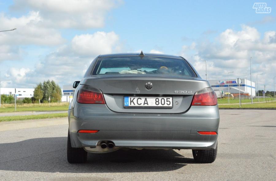 BMW 530 2004 Klaipėda, ar dzinēja tilpumu 3.00 L un nobraukumu 490 tūkst. km par 3000 €, foto 11 vietnē AUTOMOTO.COM.LV
