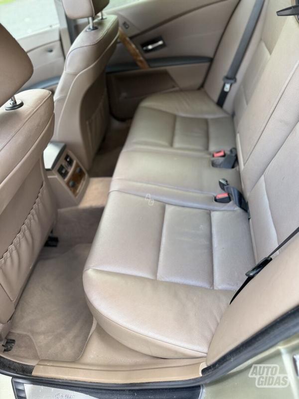 BMW 530 2005 in Vilnius, with an engine capacity of 3.00 L and mileage of 382 thousand km for 4350 €, photo 9 on AUTOMOTO.COM.LV