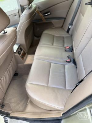BMW 530 2005 in Vilnius, with an engine capacity of 3.00 L and mileage of 382 thousand km for 4350 €, photo 10 on AUTOMOTO.COM.LV