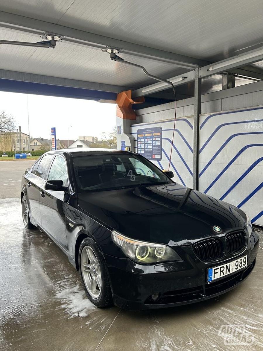 BMW 530 2005 in Varena, with an engine capacity of 3.00 L and mileage of 294 thousand km for 3150 €, photo 10 on AUTOMOTO.COM.LV
