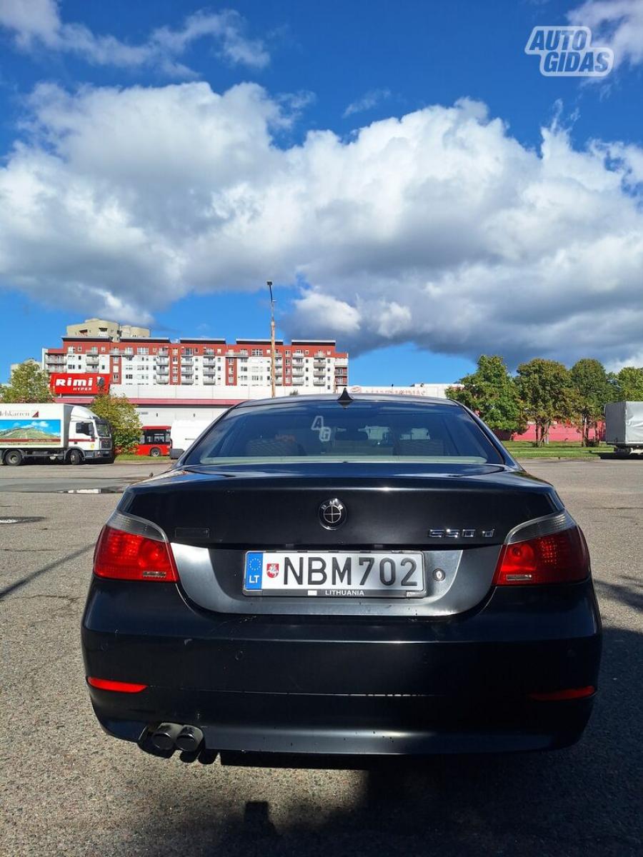 BMW 530 2005 in Vilnius, with an engine capacity of 3.00 L and mileage of 323 thousand km for 3800 €, photo 7 on AUTOMOTO.COM.LV