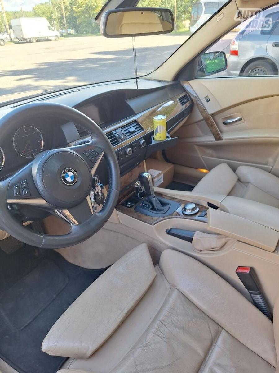 BMW 530 2005 in Vilnius, with an engine capacity of 3.00 L and mileage of 323 thousand km for 3800 €, photo 9 on AUTOMOTO.COM.LV