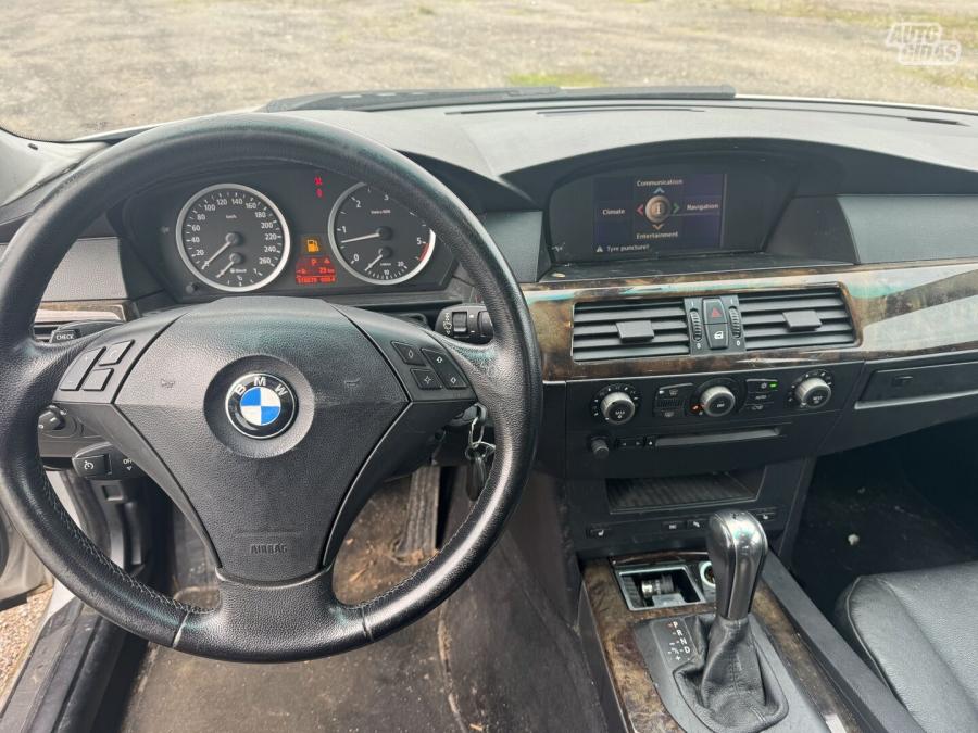 BMW 530 2005 in Vilnius, with an engine capacity of 3.00 L and mileage of 378 thousand km for 1650 €, photo 11 on AUTOMOTO.COM.LV