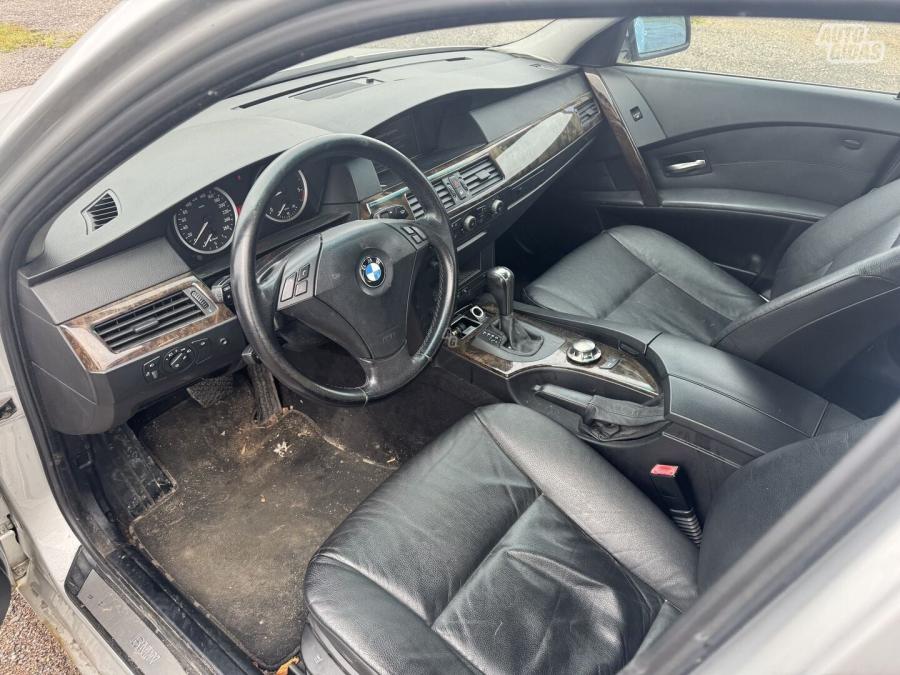 BMW 530 2005 in Vilnius, with an engine capacity of 3.00 L and mileage of 378 thousand km for 1650 €, photo 12 on AUTOMOTO.COM.LV