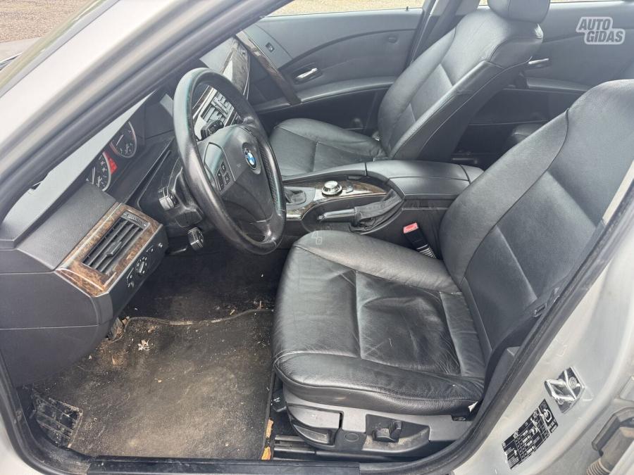 BMW 530 2005 in Vilnius, with an engine capacity of 3.00 L and mileage of 378 thousand km for 1650 €, photo 13 on AUTOMOTO.COM.LV
