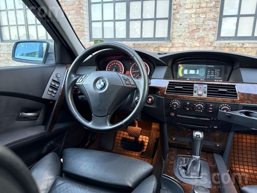 BMW 530 2006 Rīga, ar dzinēja tilpumu 3.00 L un nobraukumu 290 tūkst. km par 5250 €, foto 19 vietnē AUTOMOTO.COM.LV