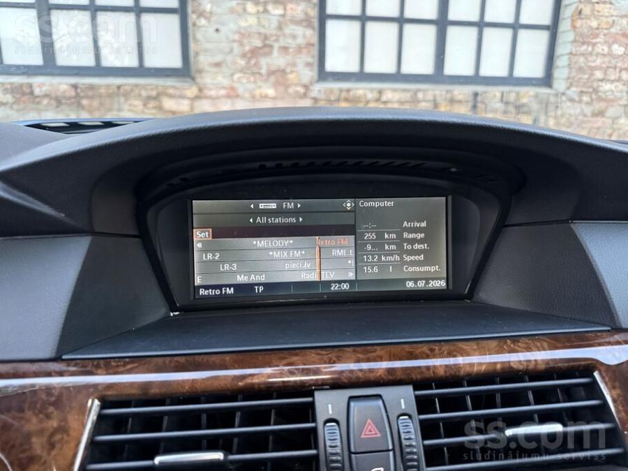 BMW 530 2006 Rīga, ar dzinēja tilpumu 3.00 L un nobraukumu 290 tūkst. km par 5250 €, foto 22 vietnē AUTOMOTO.COM.LV