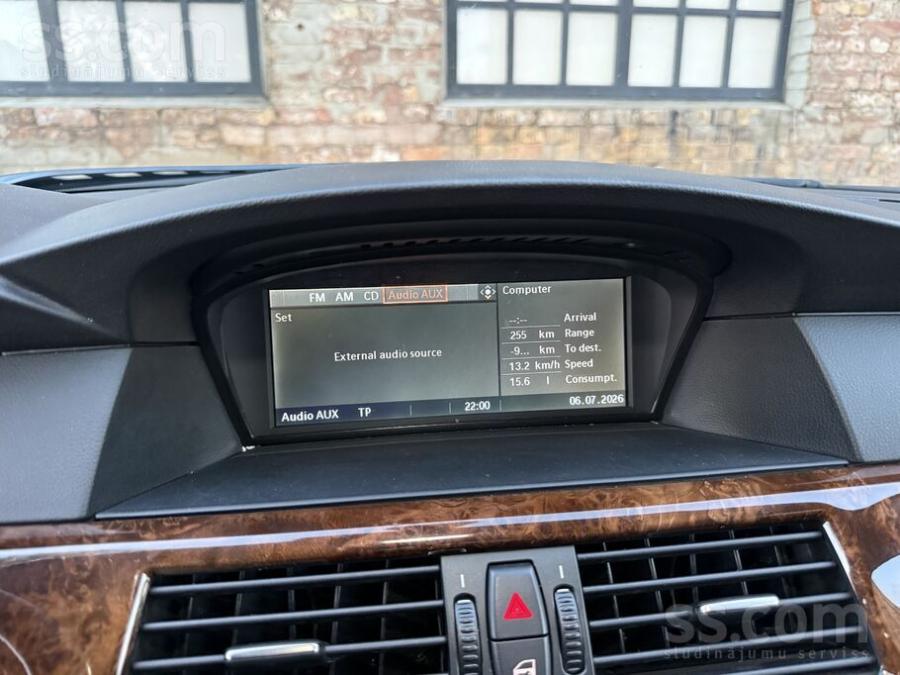 BMW 530 2006 Rīga, ar dzinēja tilpumu 3.00 L un nobraukumu 290 tūkst. km par 5250 €, foto 23 vietnē AUTOMOTO.COM.LV