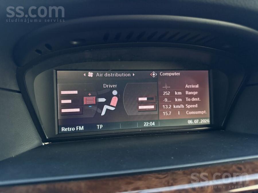 BMW 530 2006 Rīga, ar dzinēja tilpumu 3.00 L un nobraukumu 290 tūkst. km par 5250 €, foto 25 vietnē AUTOMOTO.COM.LV