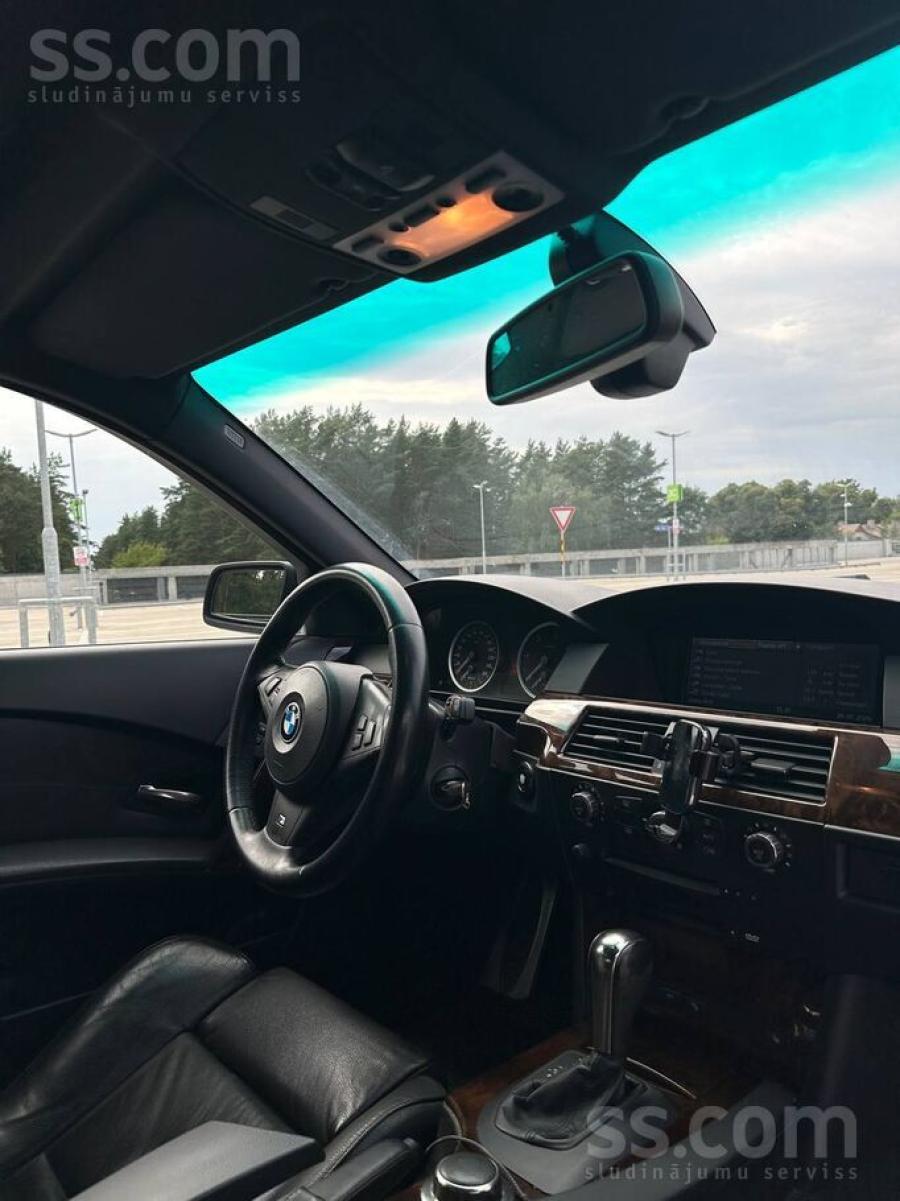 BMW 530 2006 in Riga, with an engine capacity of 3.00 L and mileage of 311 thousand km for 6500 €, photo 8 on AUTOMOTO.COM.LV