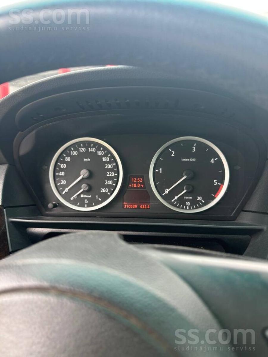 BMW 530 2006 in Riga, with an engine capacity of 3.00 L and mileage of 311 thousand km for 6500 €, photo 15 on AUTOMOTO.COM.LV