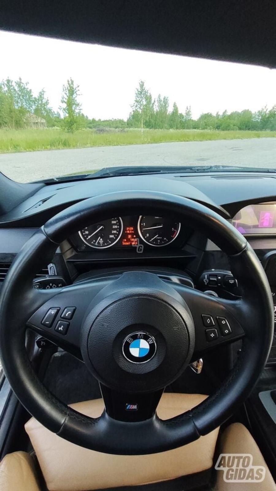 BMW 530 2007 Utena, ar dzinēja tilpumu 3.00 L un nobraukumu 346 tūkst. km par 6999 €, foto 11 vietnē AUTOMOTO.COM.LV