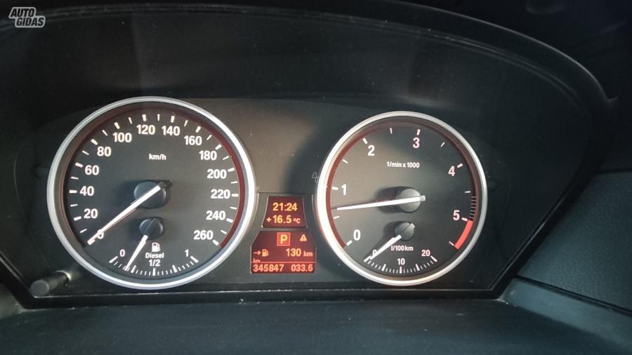 BMW 530 2007 Utena, ar dzinēja tilpumu 3.00 L un nobraukumu 346 tūkst. km par 6999 €, foto 12 vietnē AUTOMOTO.COM.LV