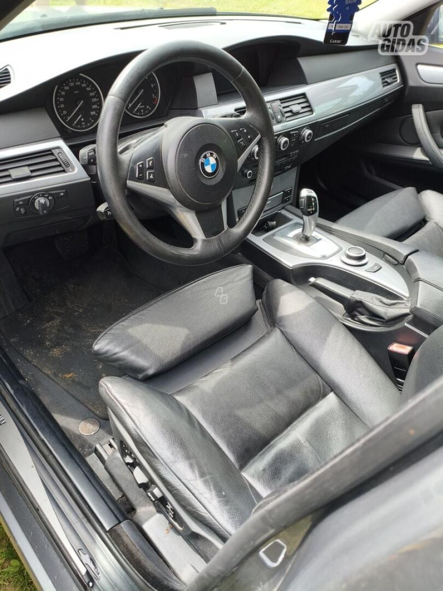 BMW 530 2007 Šilutė, ar dzinēja tilpumu 3.00 L un nobraukumu 312 tūkst. km par 2500 €, foto 22 vietnē AUTOMOTO.COM.LV