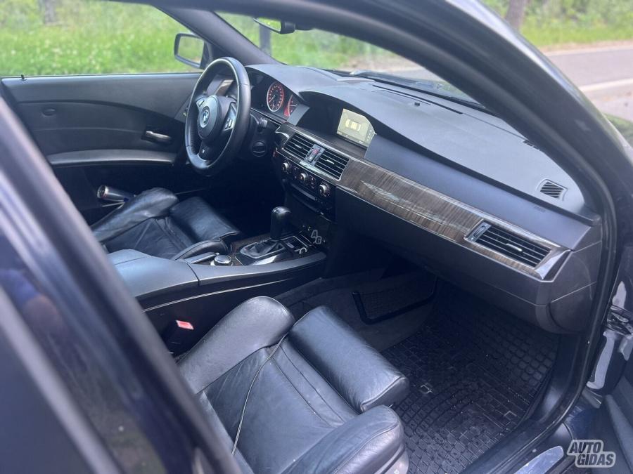 BMW 530 2007 Viļņa, ar dzinēja tilpumu 3.00 L un nobraukumu 330 tūkst. km par 3599 €, foto 11 vietnē AUTOMOTO.COM.LV