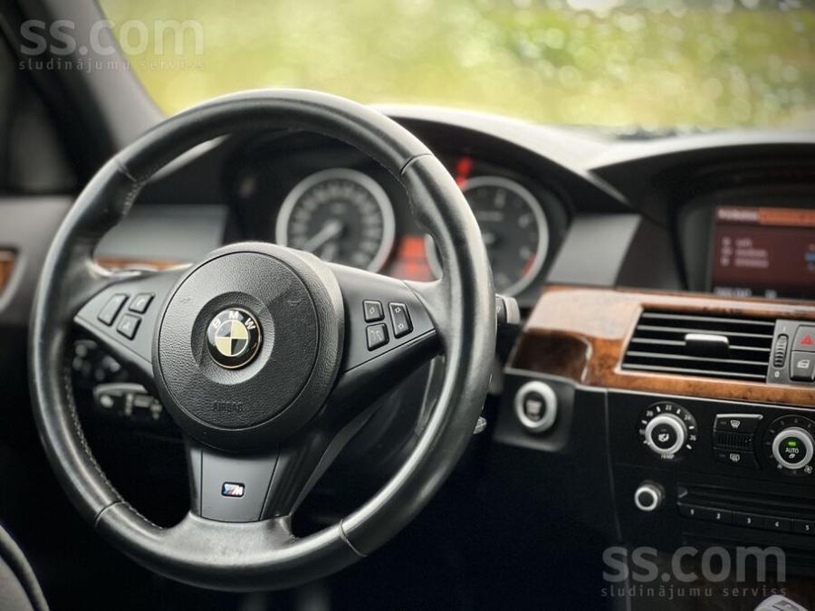 BMW 530 2008 Rīga, ar dzinēja tilpumu 3.00 L un nobraukumu 251 tūkst. km par 7700 €, foto 12 vietnē AUTOMOTO.COM.LV