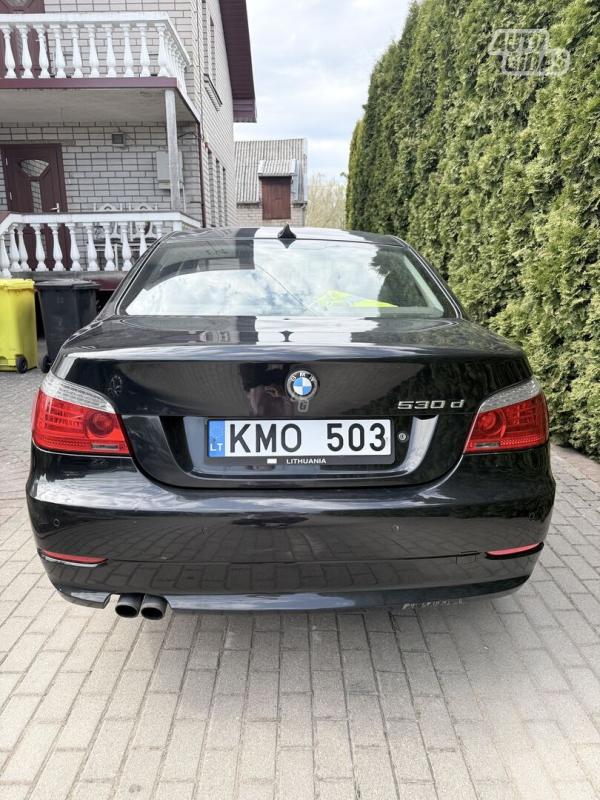 BMW 530 2008 in Vilnius, with an engine capacity of 3.00 L and mileage of 333 thousand km for 4999 €, photo 6 on AUTOMOTO.COM.LV