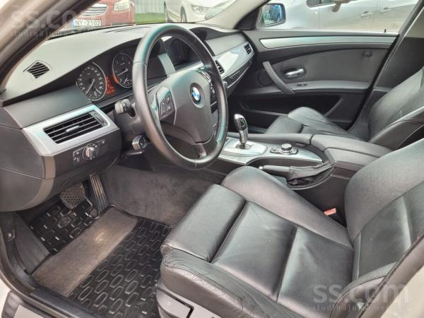 BMW 530 2009 in Daugavpils, with an engine capacity of 3.00 L and mileage of 290 thousand km for 5950 €, photo 9 on AUTOMOTO.COM.LV