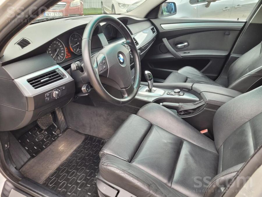 BMW 530 2009 Daugavpils, ar dzinēja tilpumu 3.00 L un nobraukumu 290 tūkst. km par 5950 €, foto 10 vietnē AUTOMOTO.COM.LV