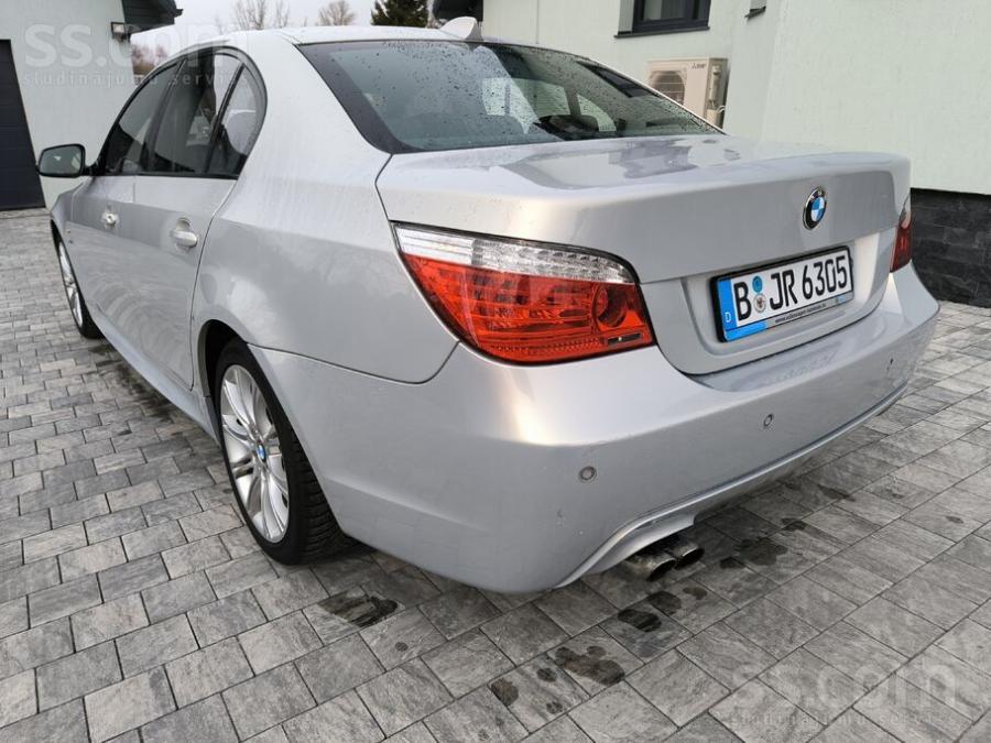 BMW 530 2009 in Ludza, with an engine capacity of 3.00 L and mileage of 294 thousand km for 9950 €, photo 11 on AUTOMOTO.COM.LV