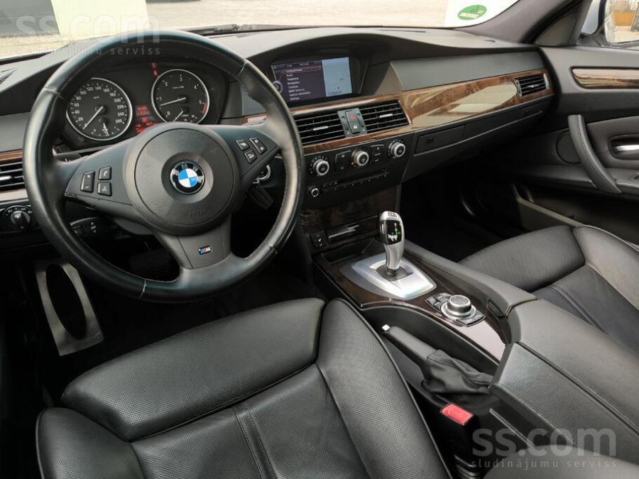 BMW 530 2009 in Ludza, with an engine capacity of 3.00 L and mileage of 294 thousand km for 9950 €, photo 25 on AUTOMOTO.COM.LV